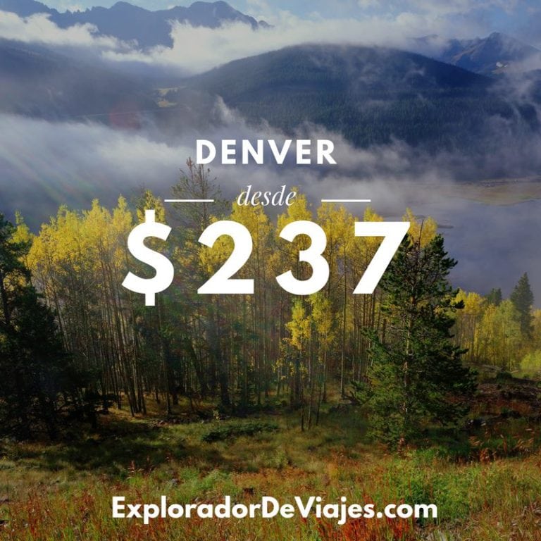 Vuelos a Denver desde Costa Rica - Explorador de Viajes