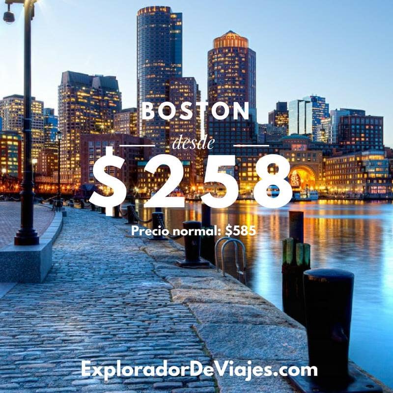 Vuelos a Boston desde Costa Rica - Explorador de Viajes