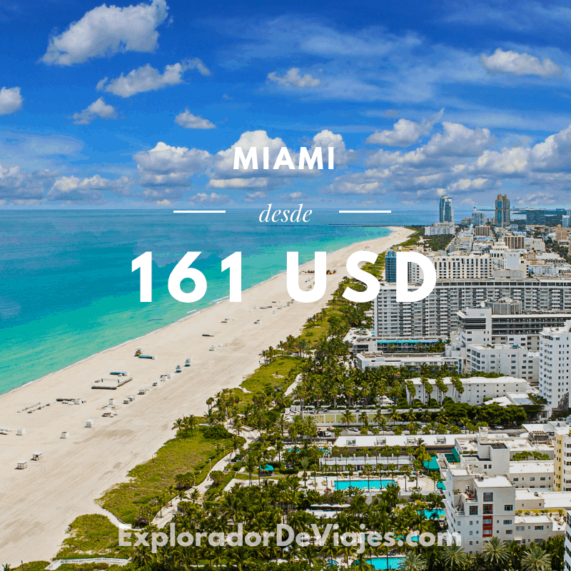 Vuelos a Miami desde México - Explorador de Viajes
